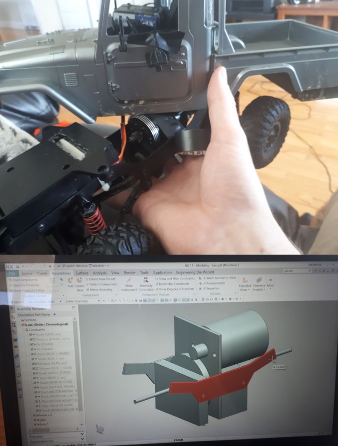 Brushless MN90 update: This project gave me a reason to use my favorite CAD software! | Scrolller