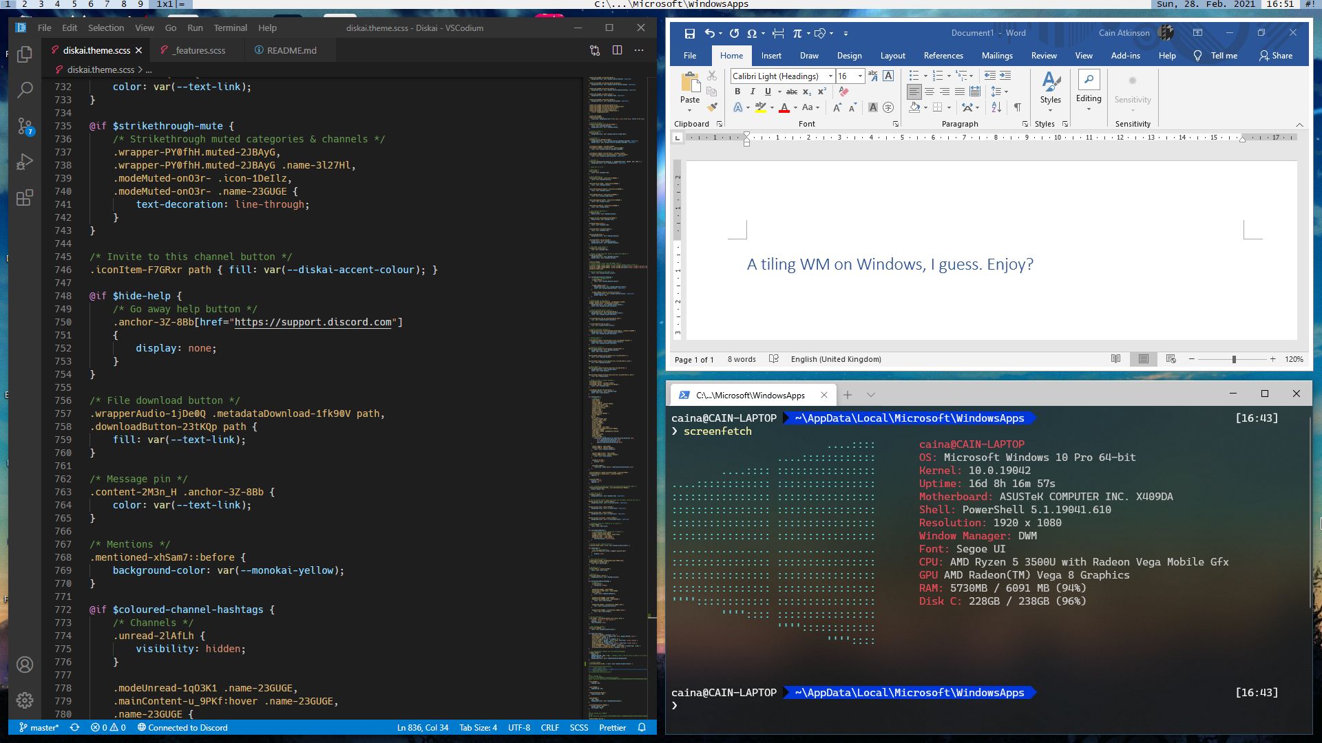 bug.n is a cool WM. | Scrolller