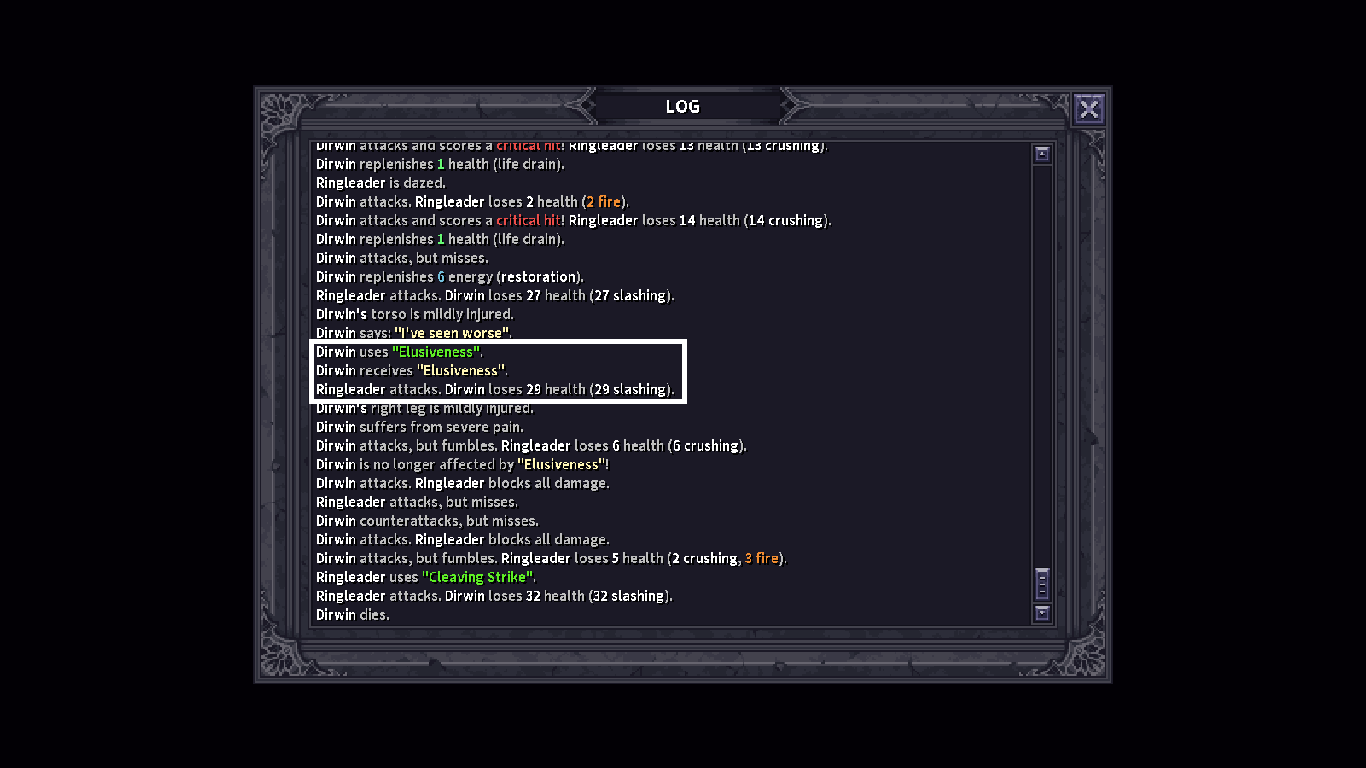 Bug(?)- Ringleader ignores dodge? | Scrolller