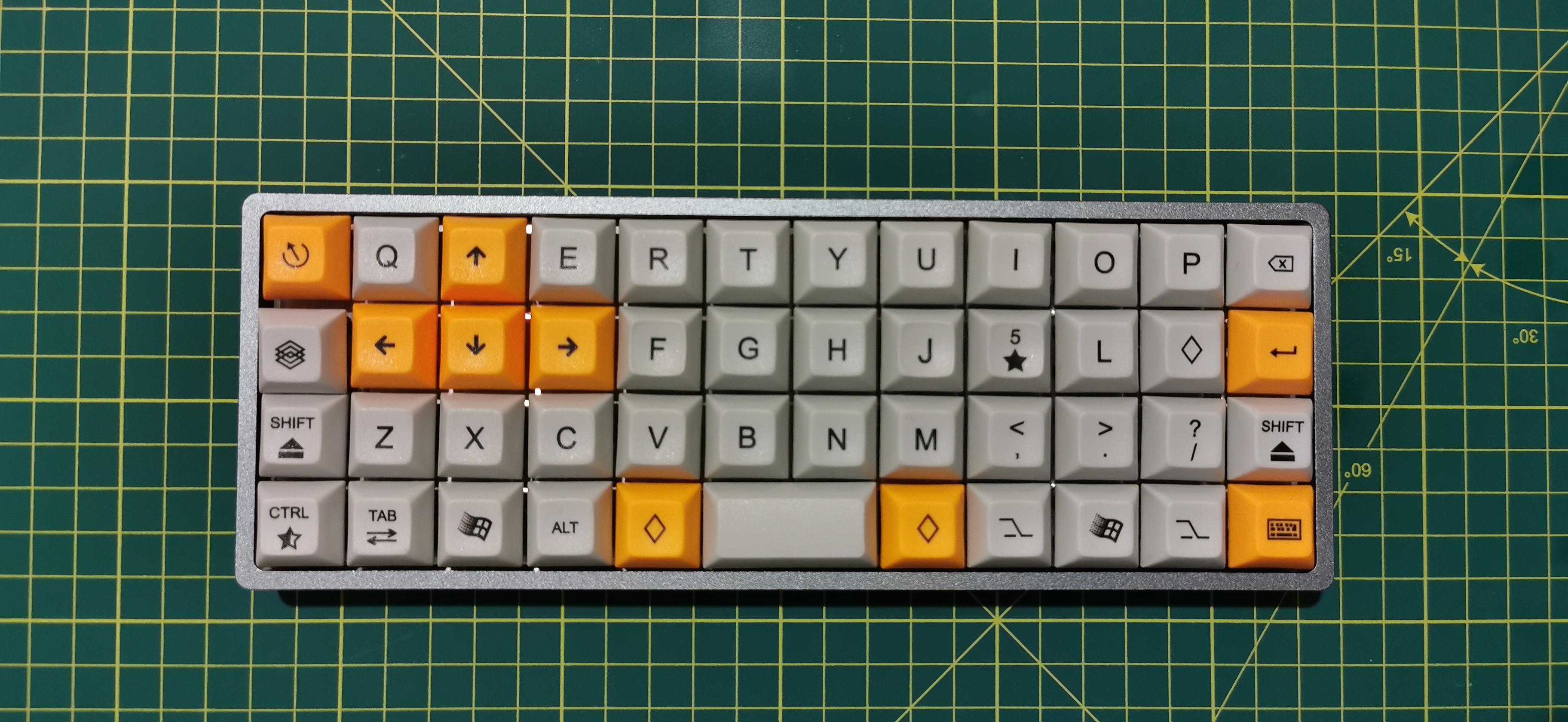 Built my first Planck Keyboard | Scrolller