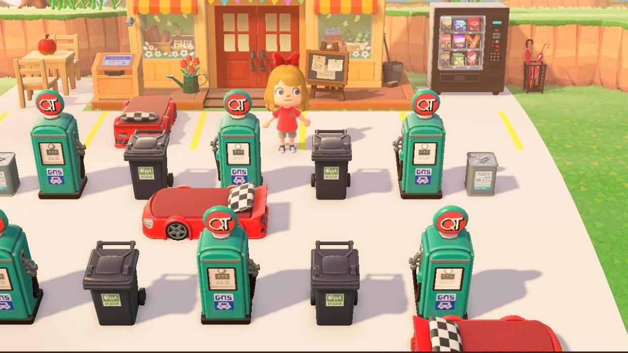 Built my own QT in Animal Crossing, name tag included. Not perfect but ...