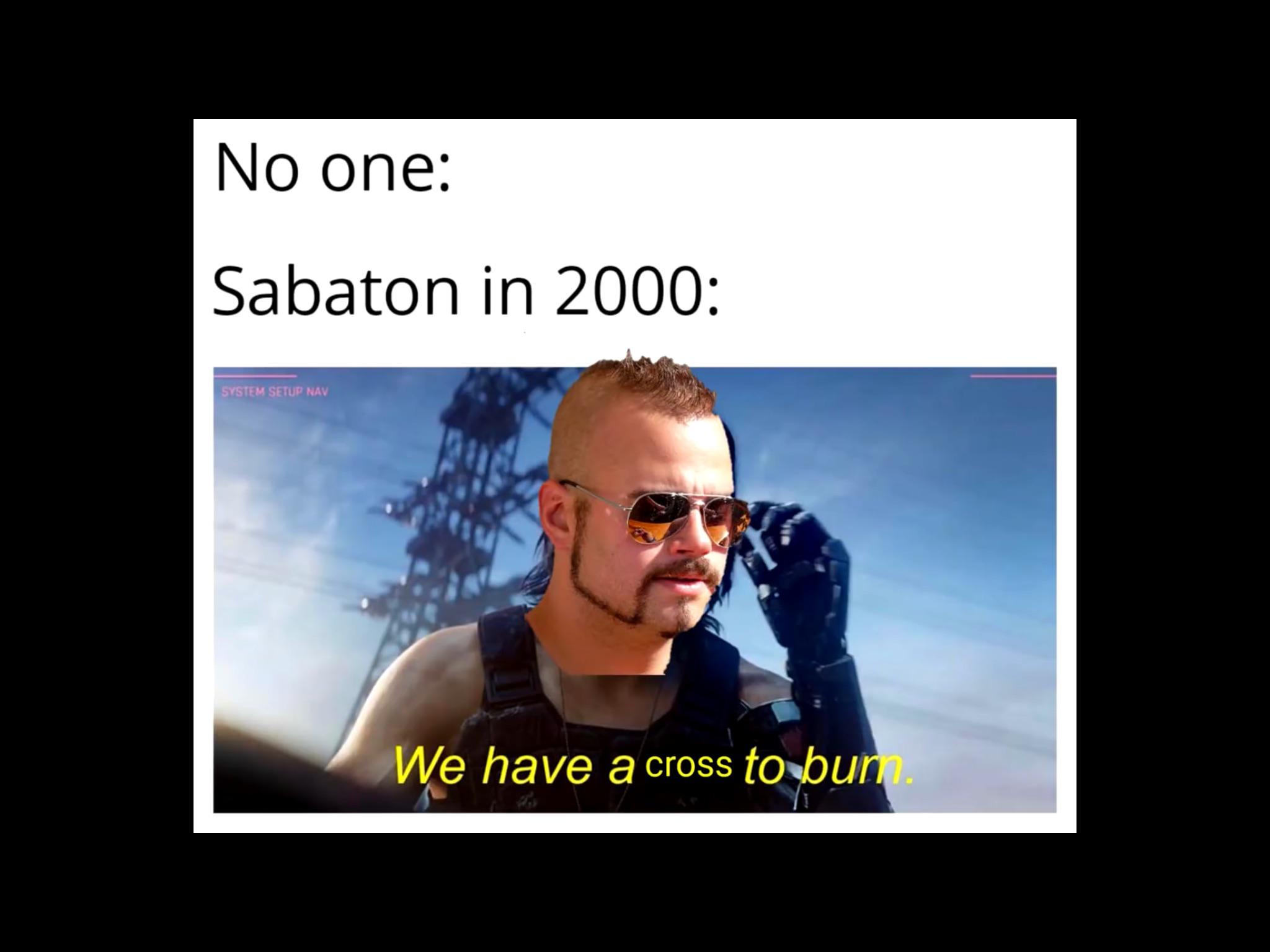 Burn Your Crosses meme | Scrolller