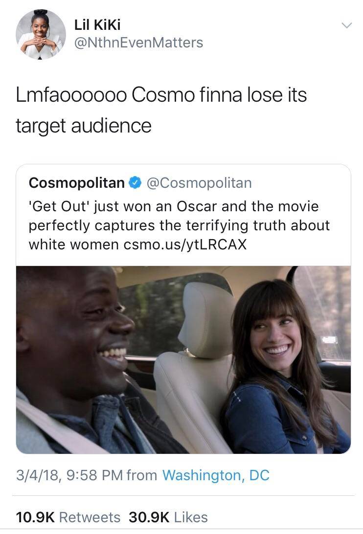 c’mon Cosmo, you should know better than that | Scrolller