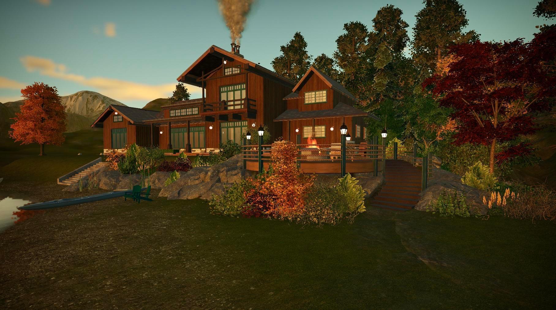 Cabin on the lake | Scrolller