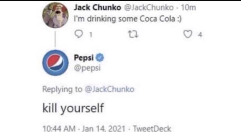 calm down Pepsi 😭 | Scrolller