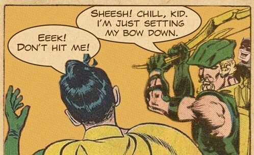 Calm down robin | Scrolller