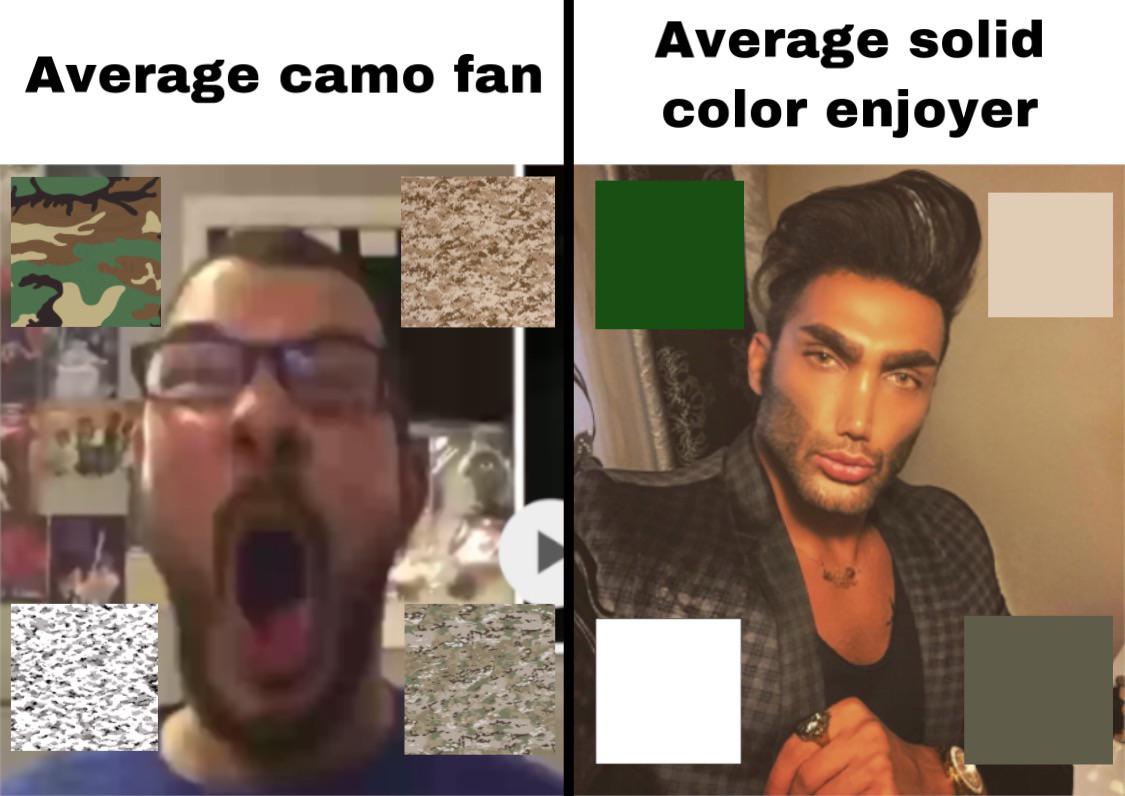 Camo shitpost | Scrolller