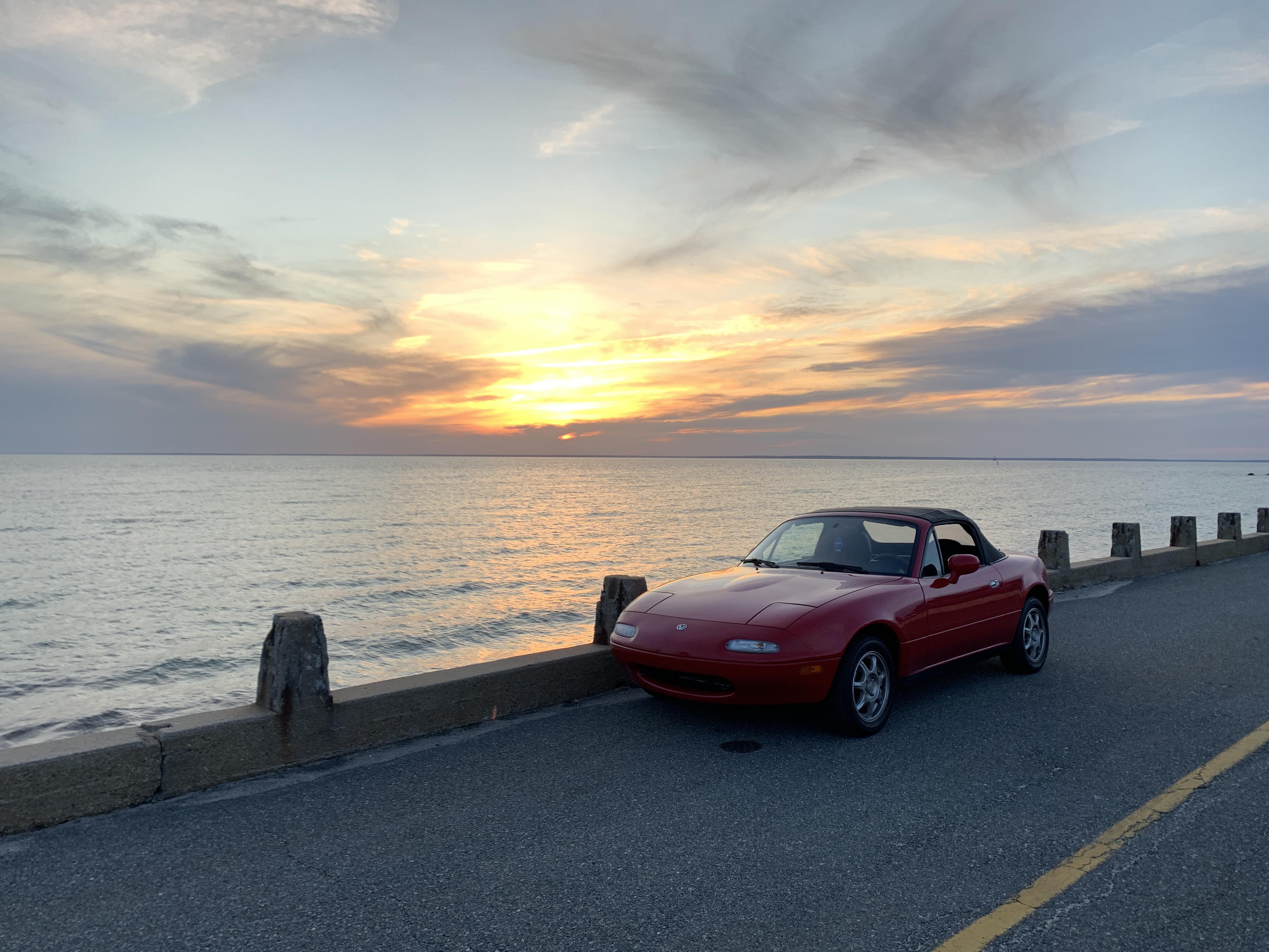 Can’t go wrong with Chappy Beach sunsets in Falmouth! | Scrolller