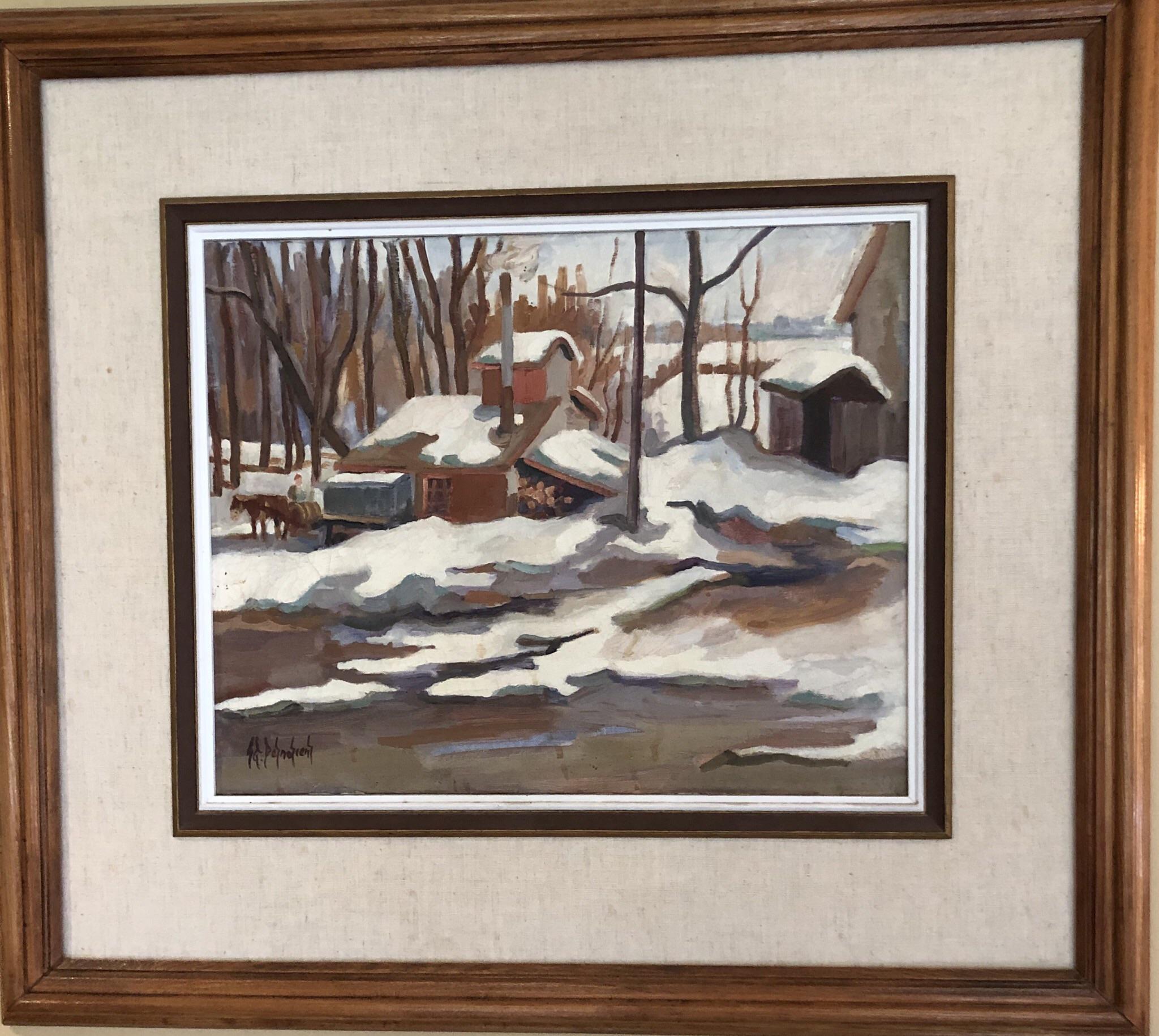 Can you help me identify this Quebec painter? | Scrolller