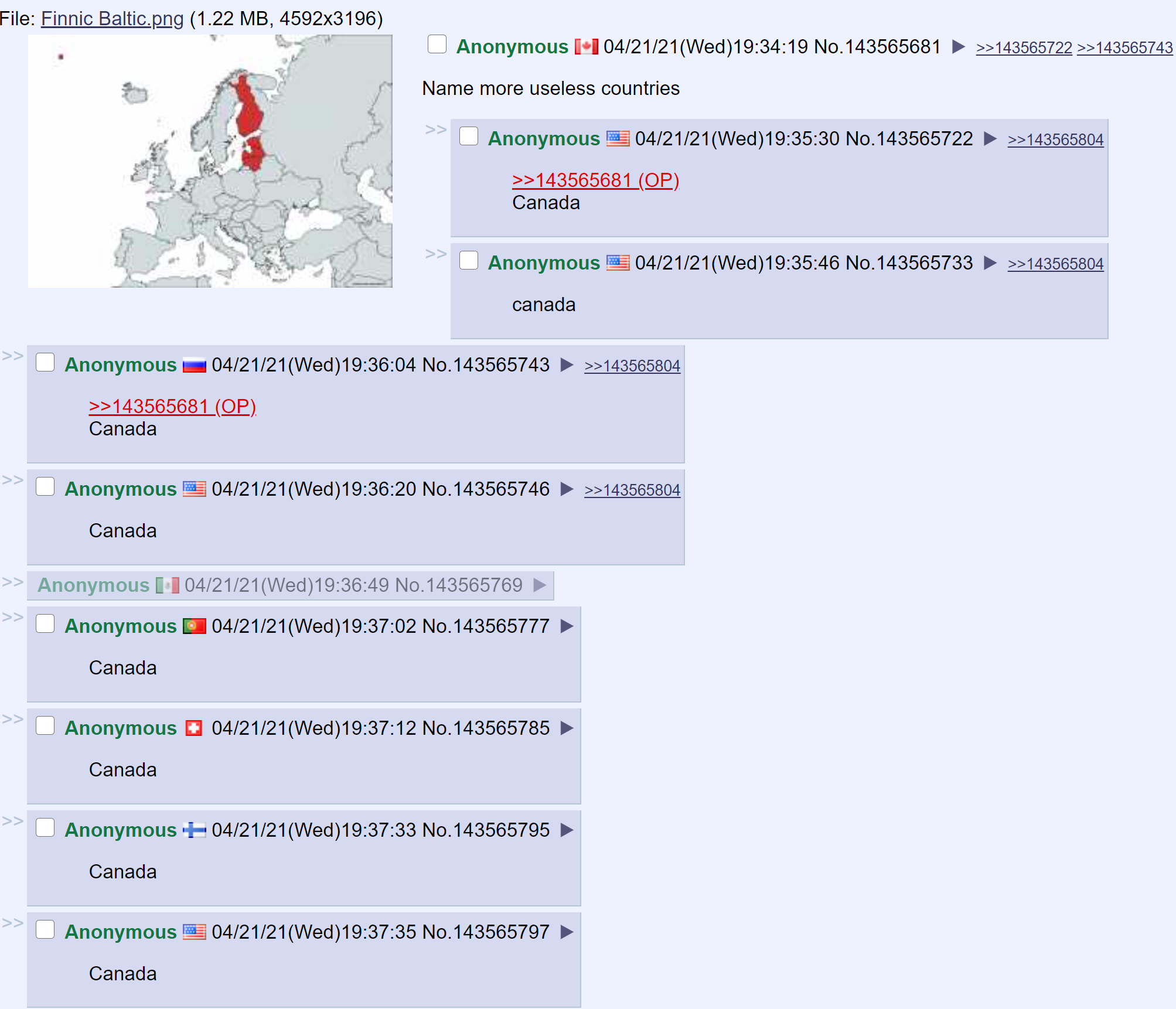 Canadian anon gets BTFO | Scrolller