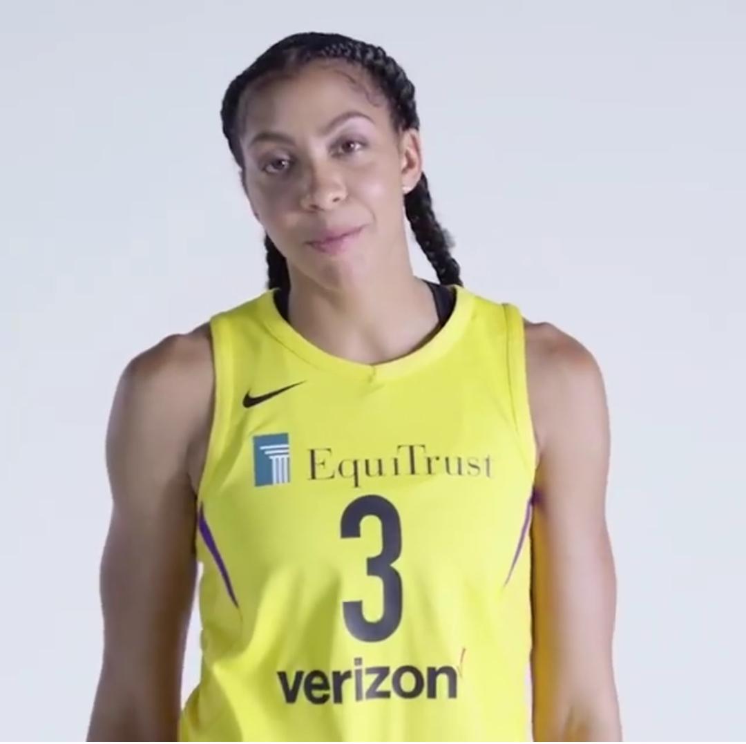 Candace Parker is the most Alpha women I have ever seen. If I ever saw her I would bow down and ...