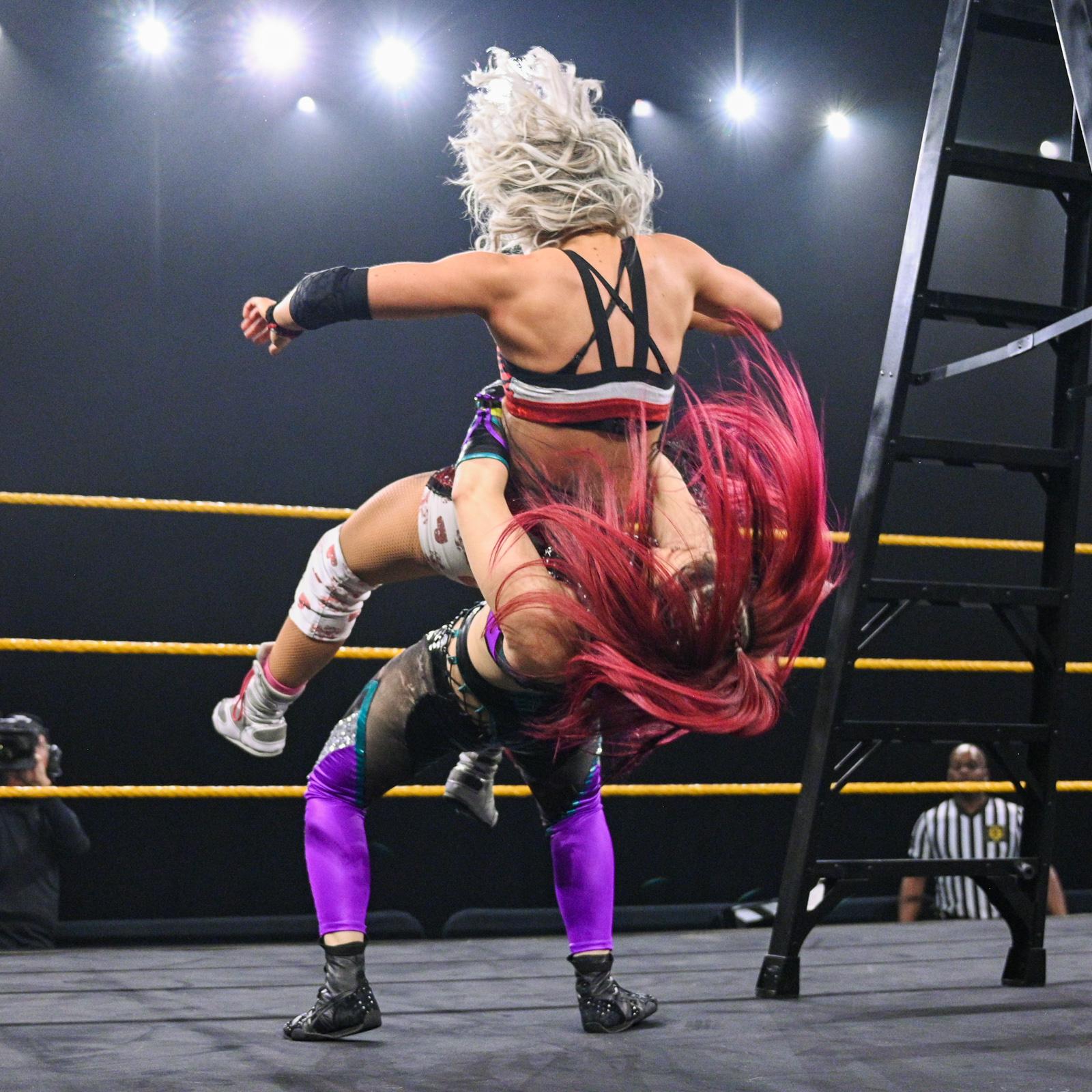 Candice getting German Suplexed | Scrolller