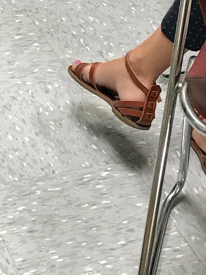 Candid teacher feet | Scrolller