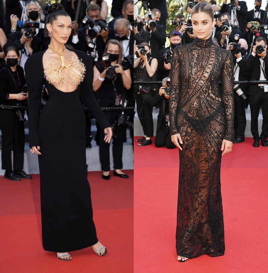 Cannes: Bella Hadid vs Taylor Hill | Scrolller