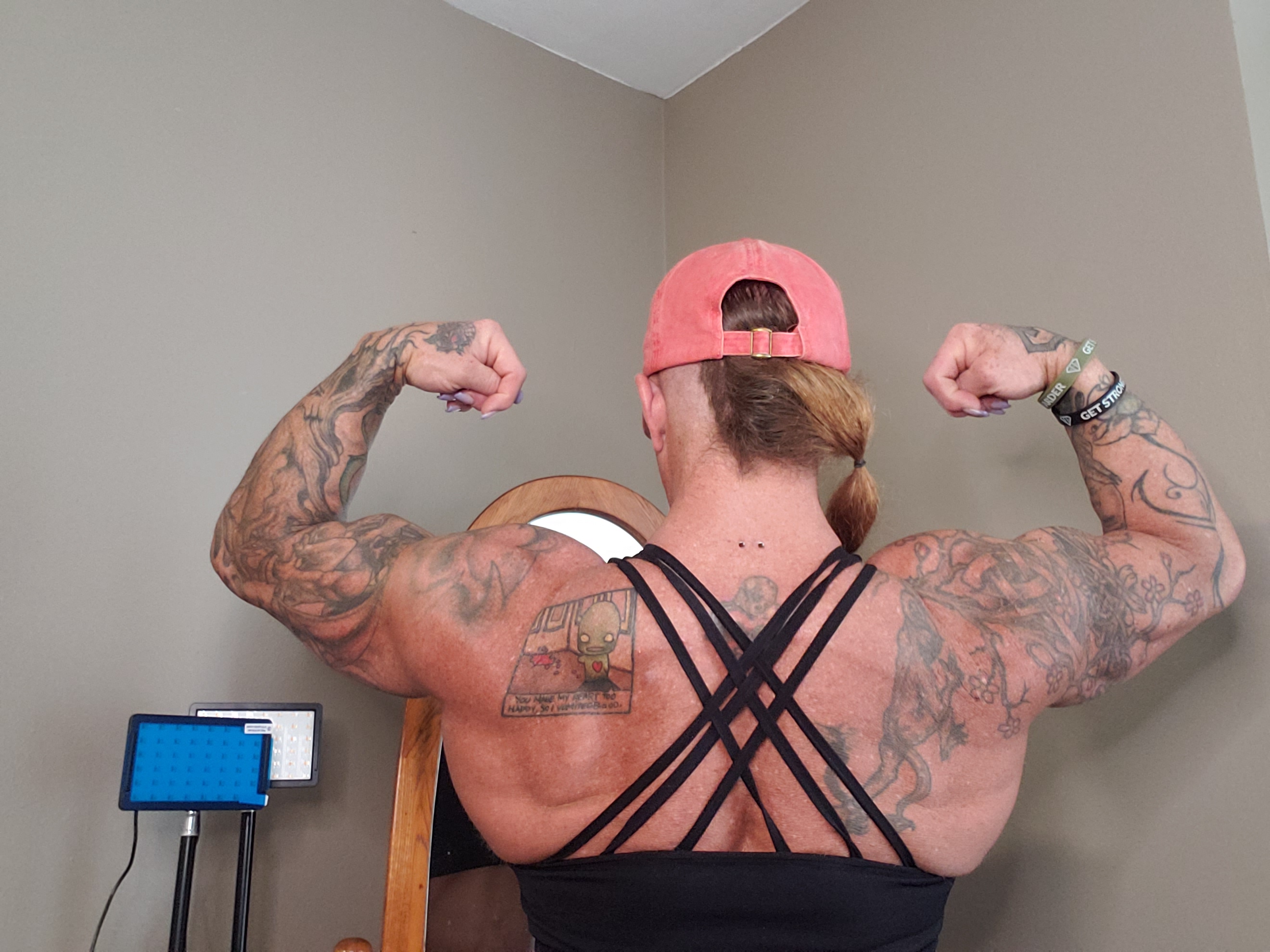 Can't have big arms without a big back | Scrolller