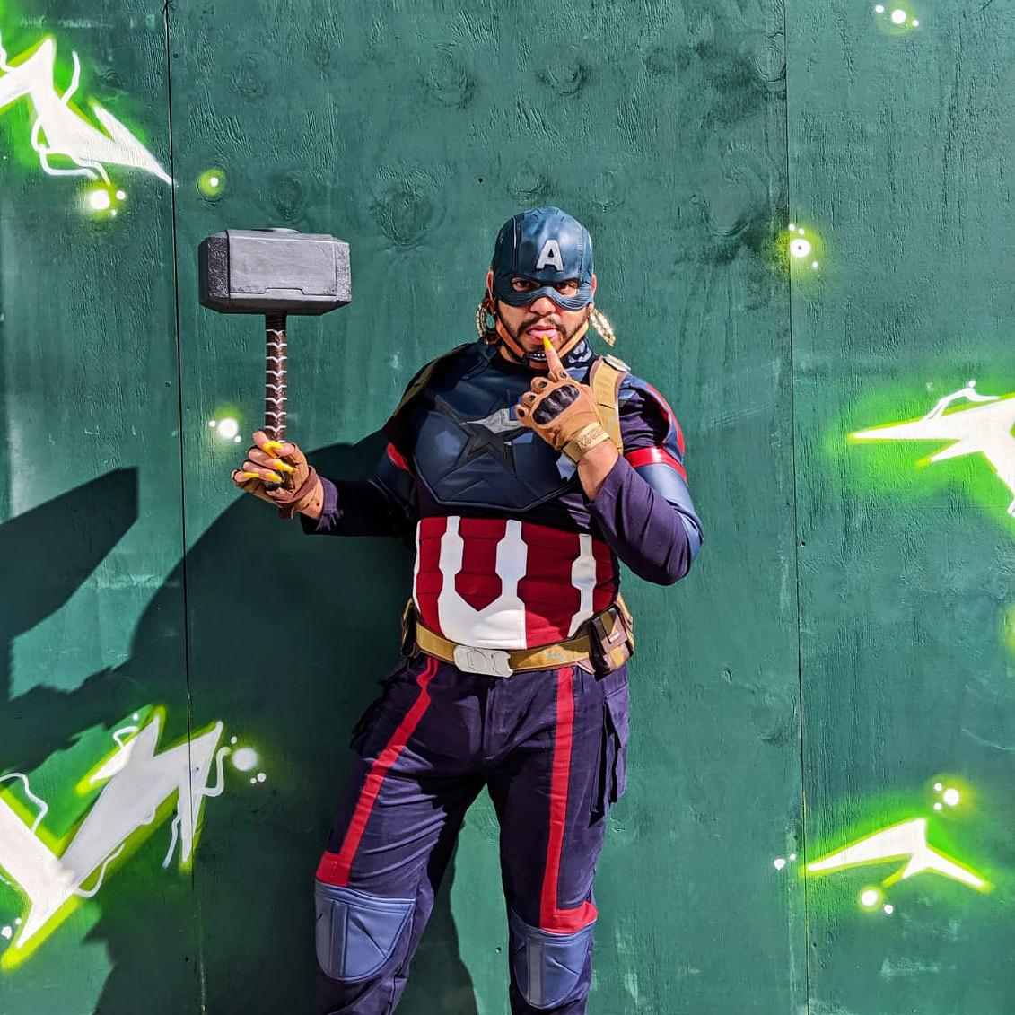Captain Acrylica - My first cosplay! | Scrolller