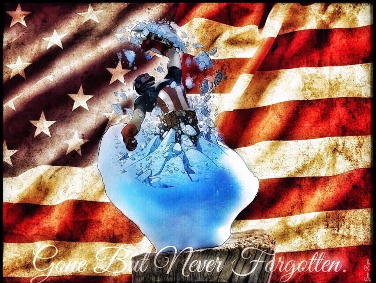 Captain America breaking out of the ice. This was an edit I did for Memorial Day 2016. It is ...
