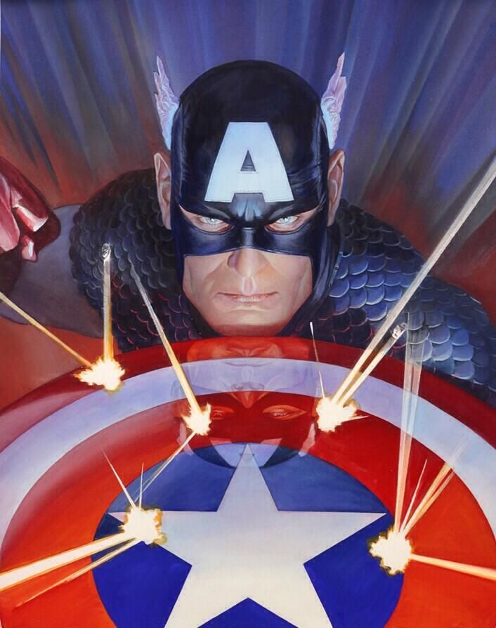 Captain America by Alex Ross | Scrolller