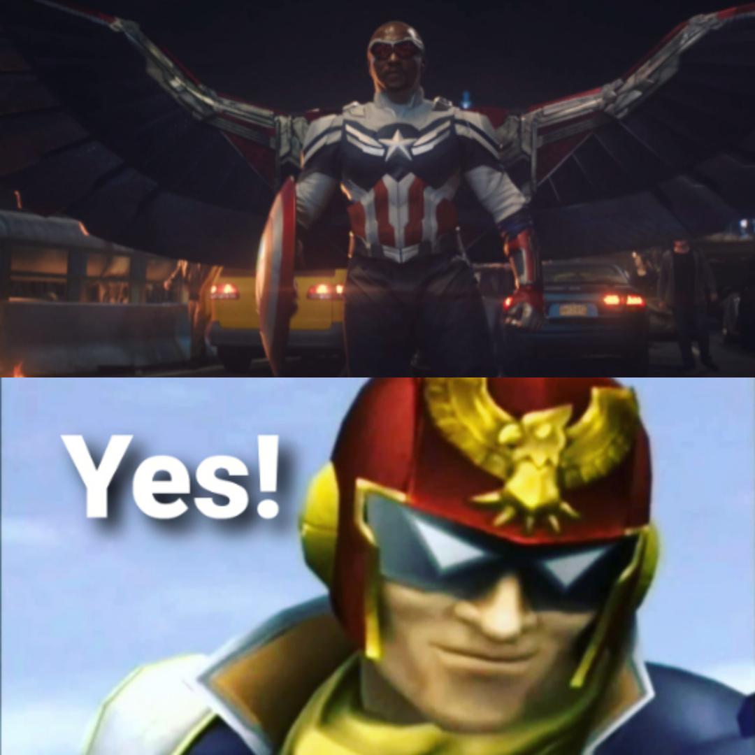Captain Falcon approves of Captain Falcon | Scrolller
