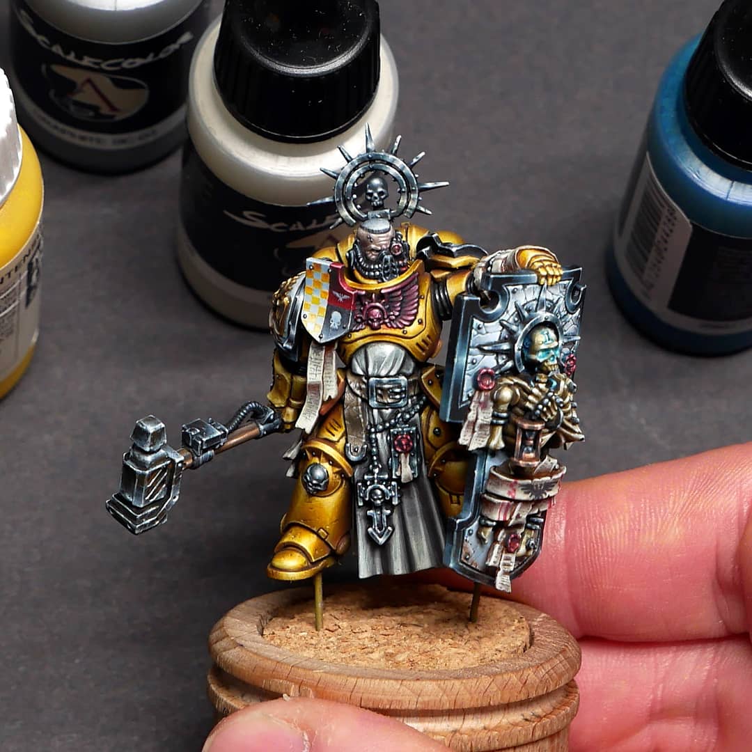 Captain hammer is finished, whoo! | Scrolller