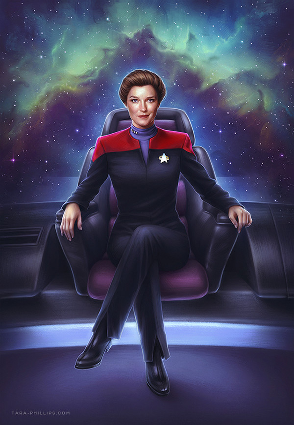 Captain Janeway by Tara Phillips | Scrolller