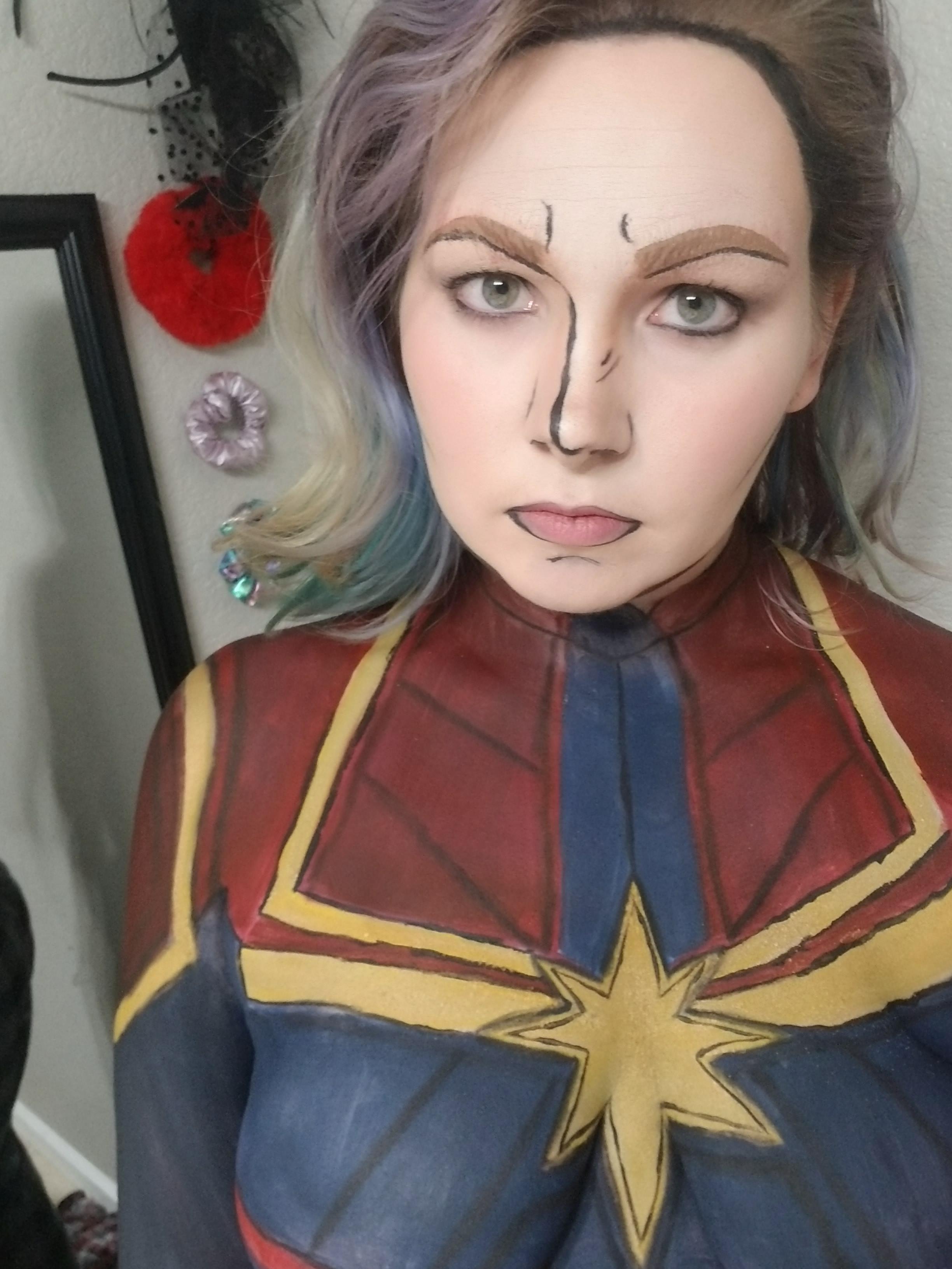 Captain Marvel by Jade Margarita | Scrolller