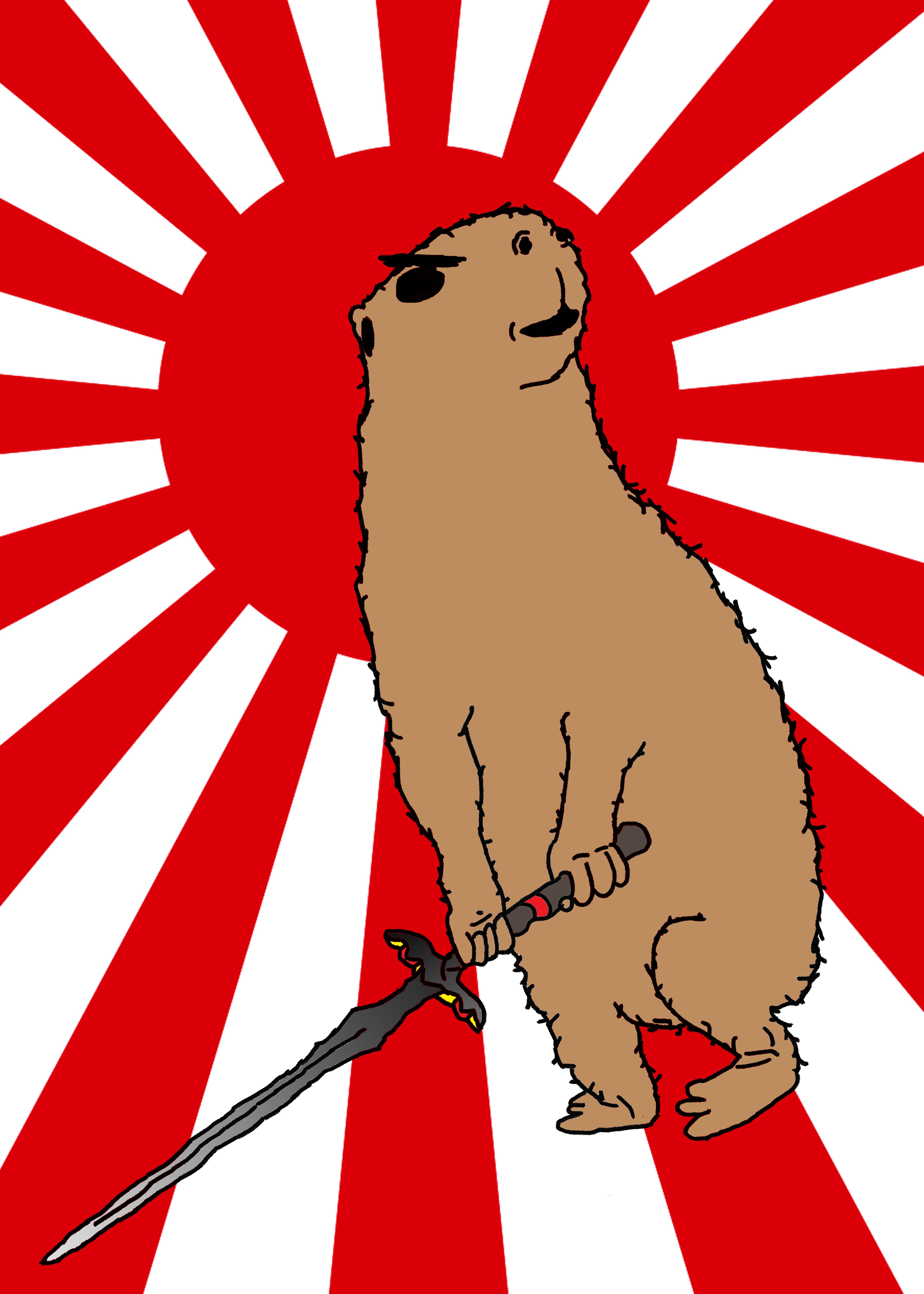 Capybara Swordsman | Scrolller