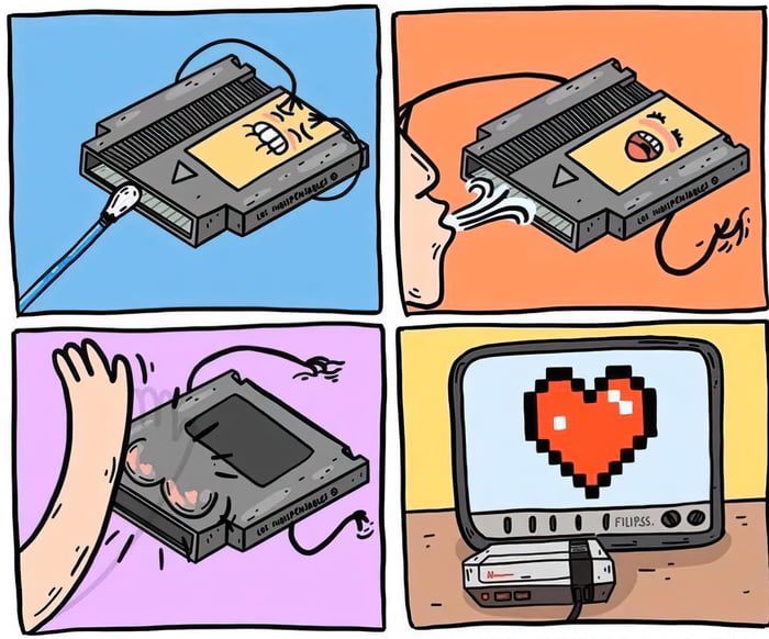 Cartridges need some love, too | Scrolller