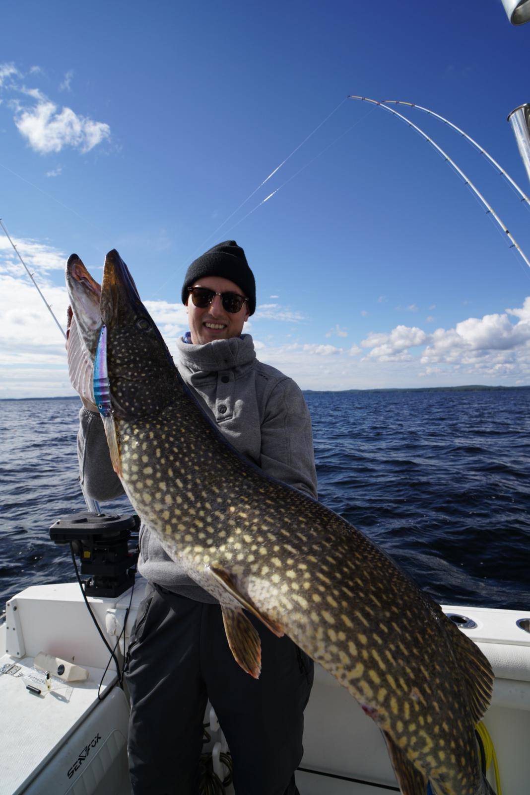 Caught my PB pike while trying to catch lake salmon. Wasn't dissappointed. | Scrolller