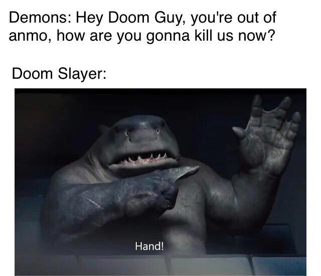 Celebrating buying my first ever Doom game today, I bought it because of memes of course | Scrolller