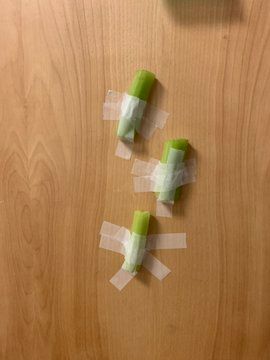 Celery on the door caw caw | Scrolller