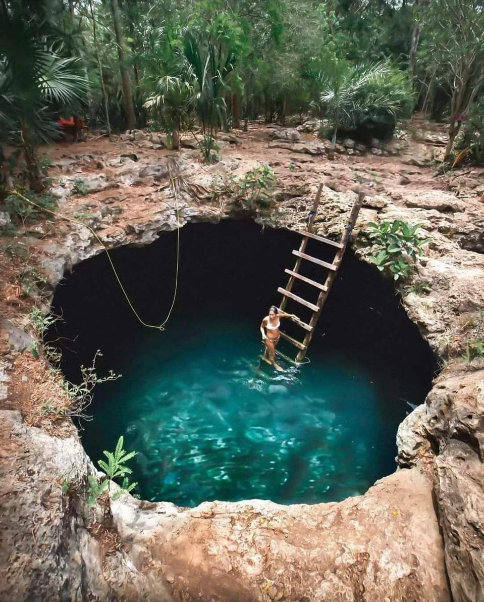 🔥 Cenote Calavera: A Spectacular Swimming Spot in Tulum, Mexico | Scrolller
