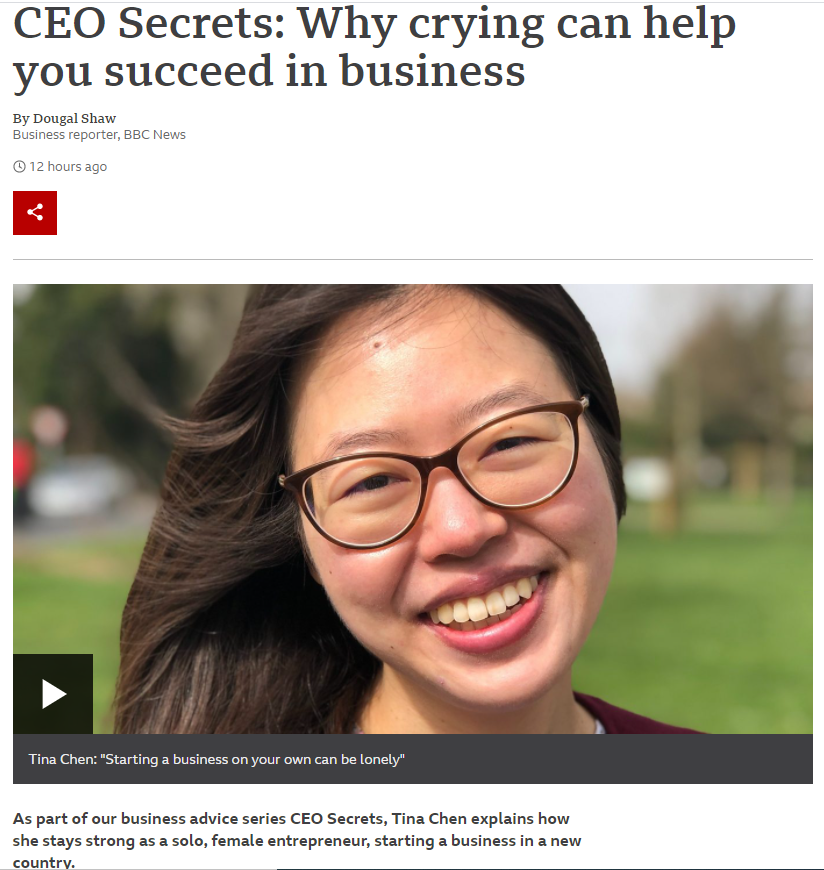 CEO Secrets: Why crying can help you succeed in business | Scrolller
