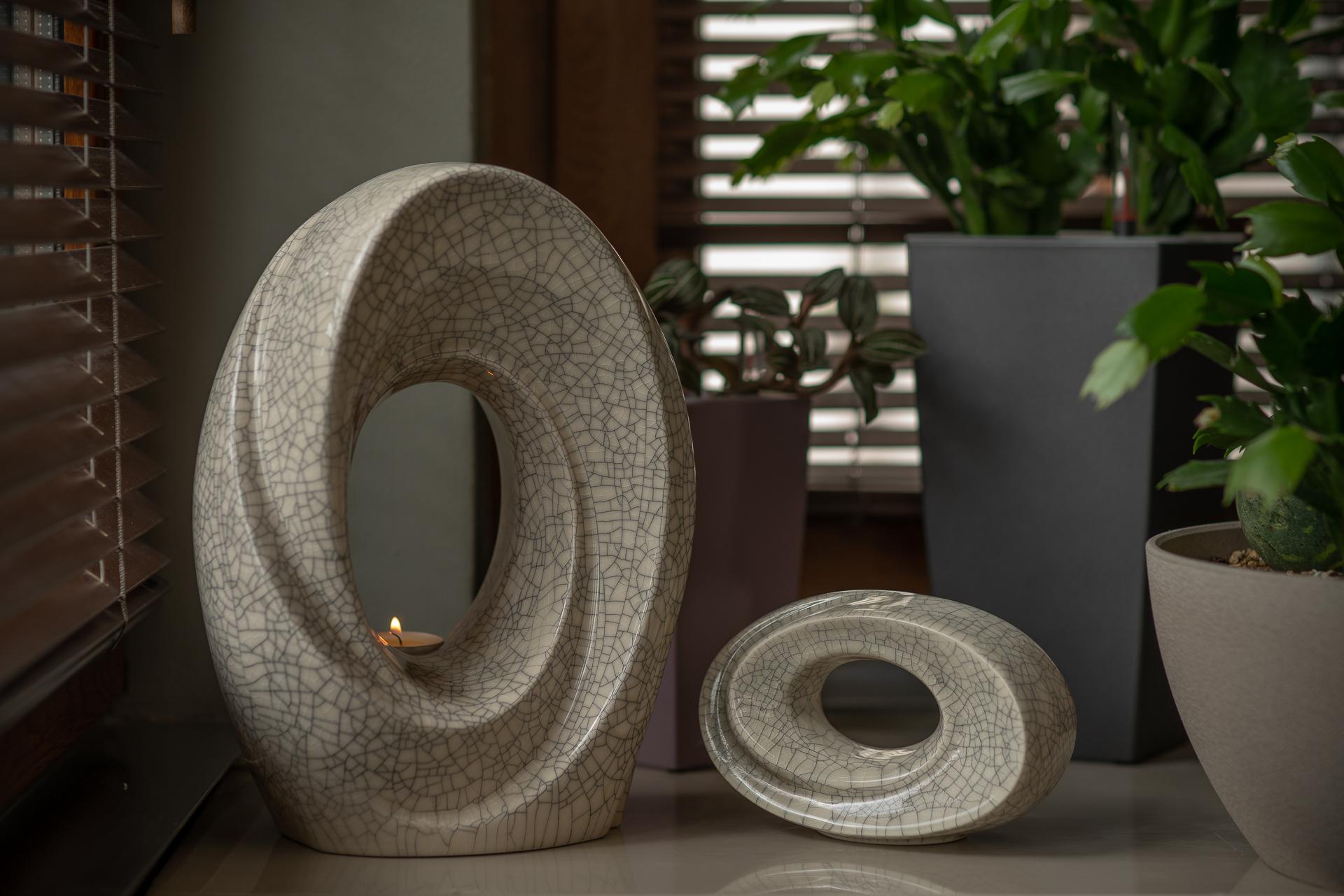 Ceramic urns for ashes with contemporary design! Any thoughts what might be improved/ redesigned ...