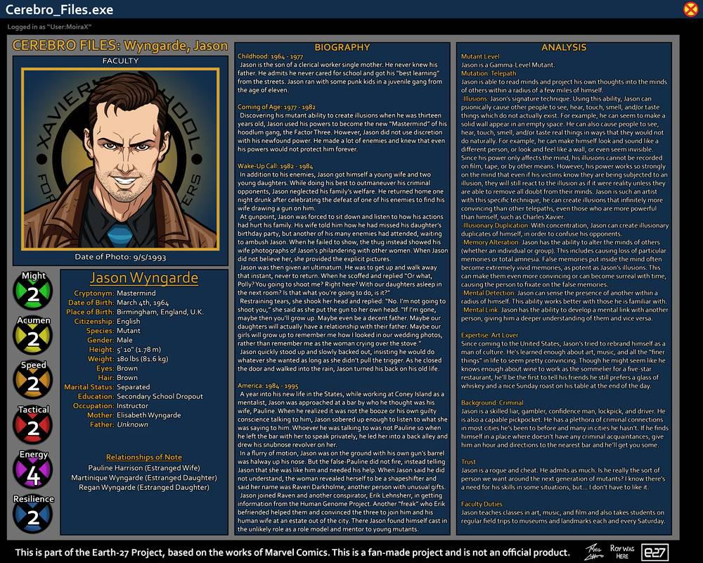 Cerebro Files - Mastermind | Scrolller