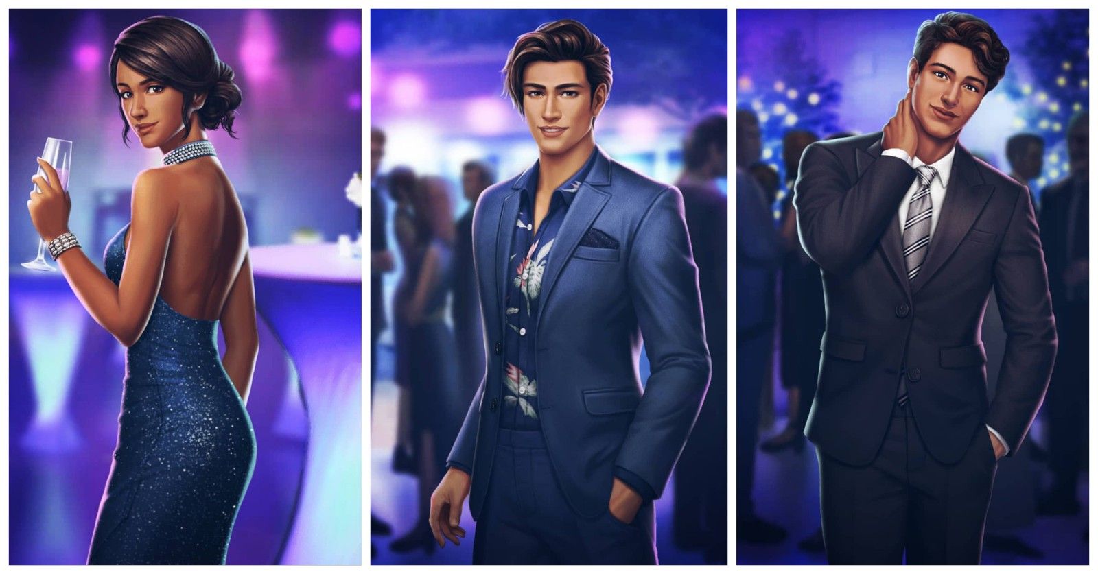 CGs for Bryce, Jackie and Raf | Scrolller