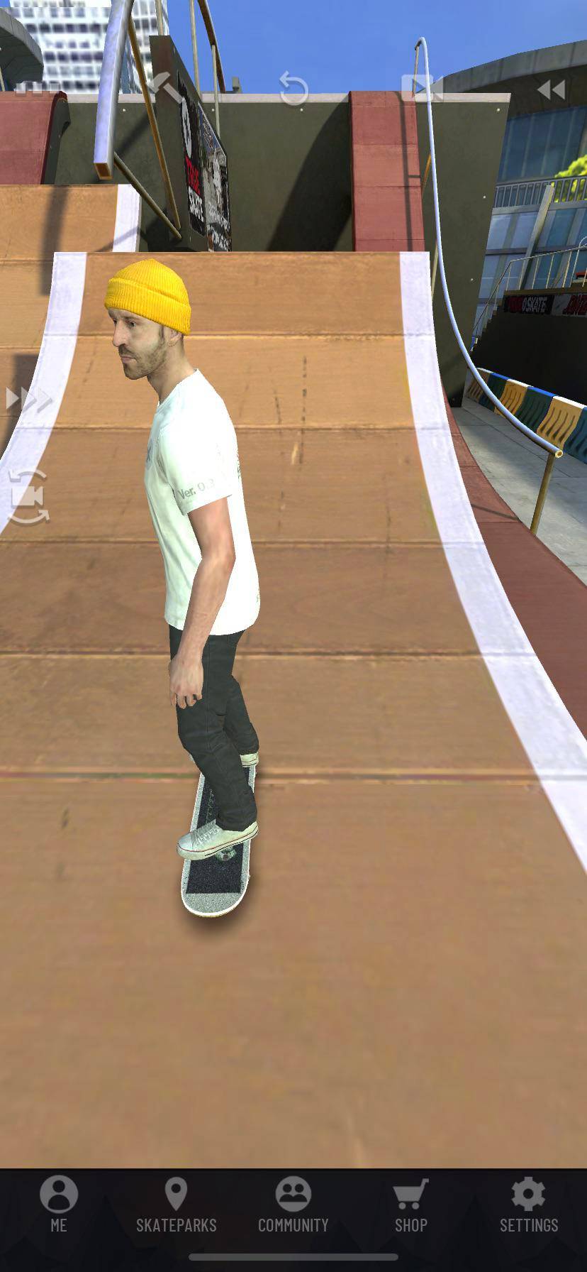 Character as tall as the ramp | Scrolller