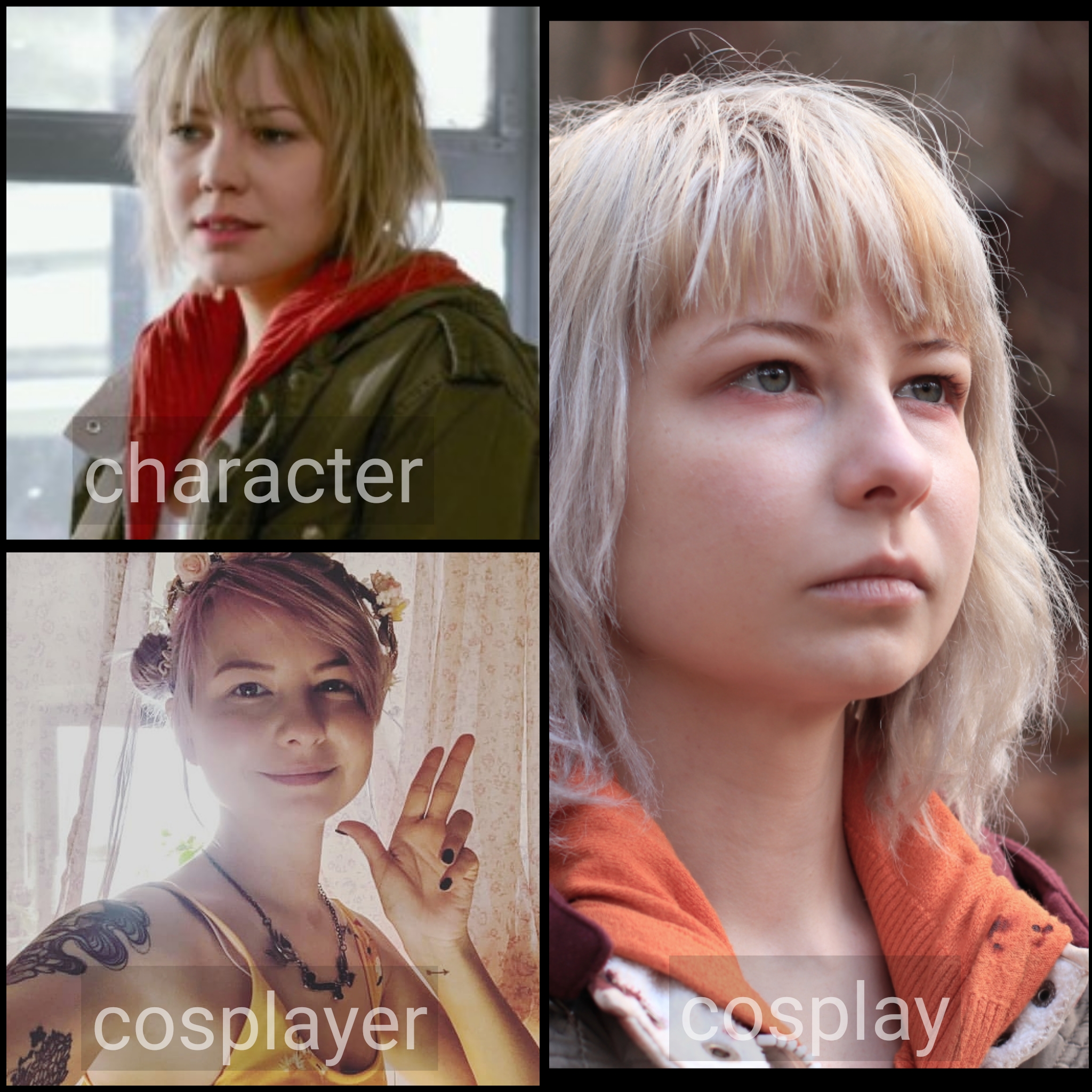 Character - cosplayer - cosplay meme featuring Heather Mason [self] | Scrolller