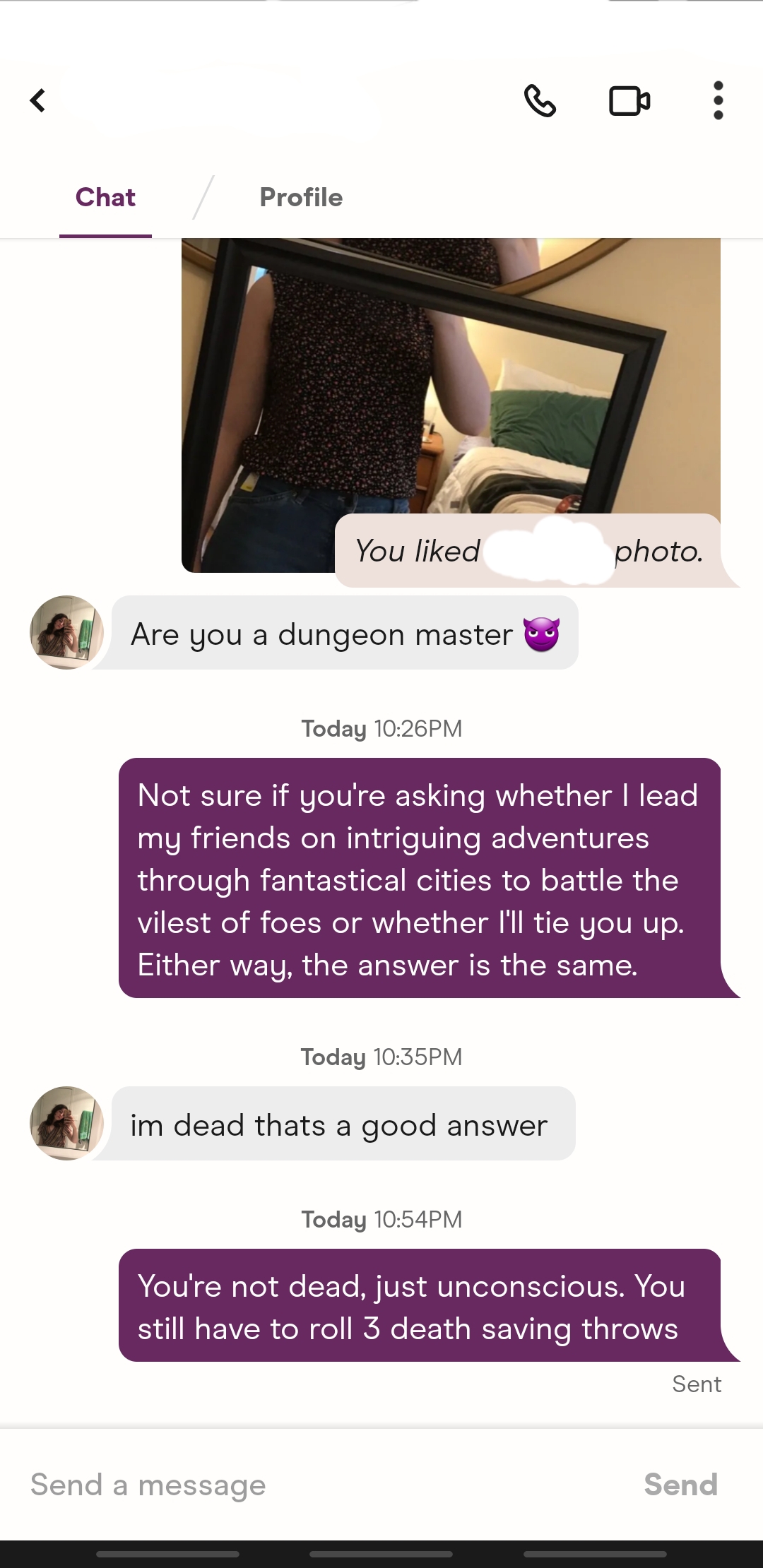 Charisma check successful? | Scrolller