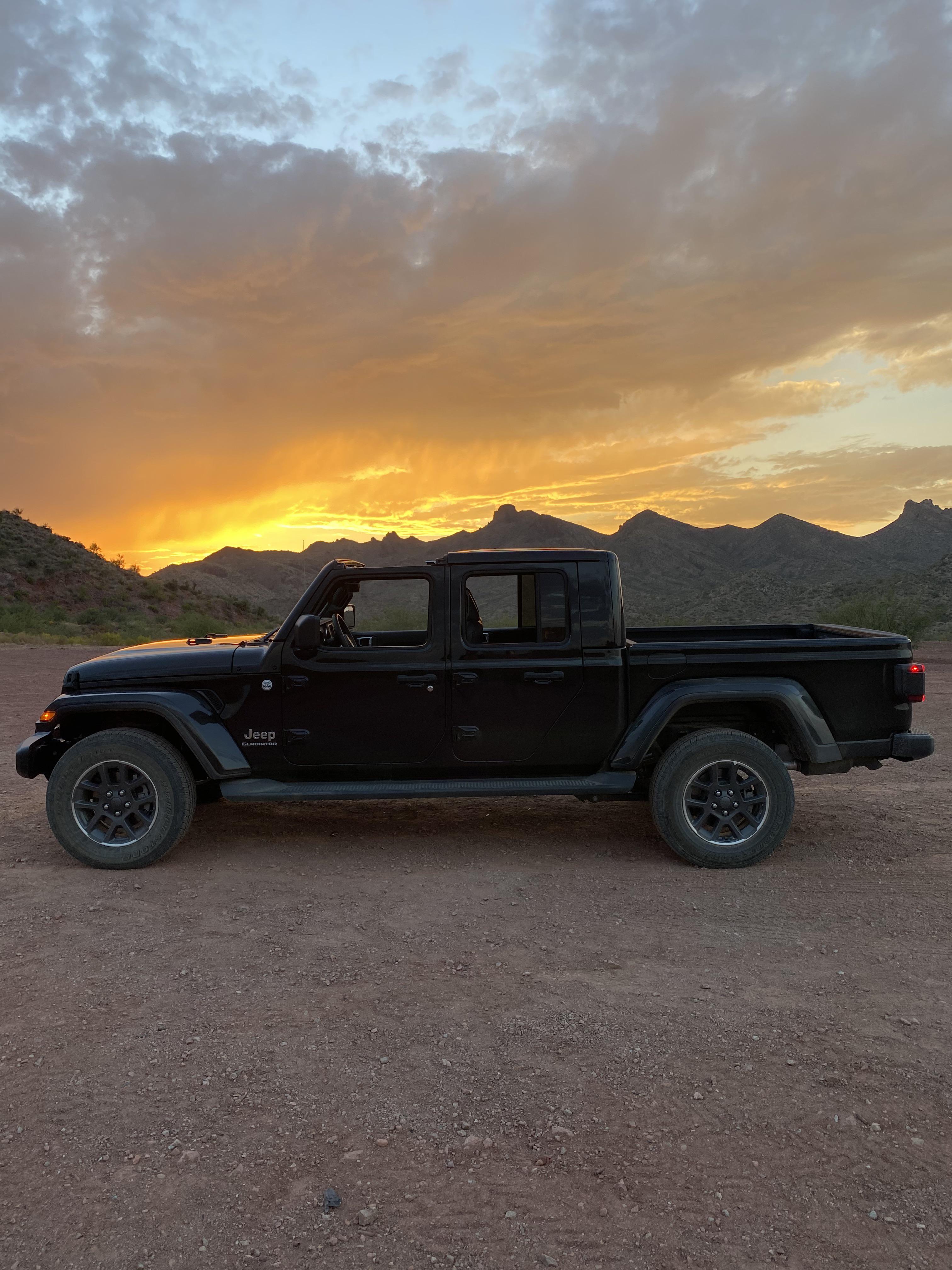 Chasing sunsets in my first ever Jeep. | Scrolller