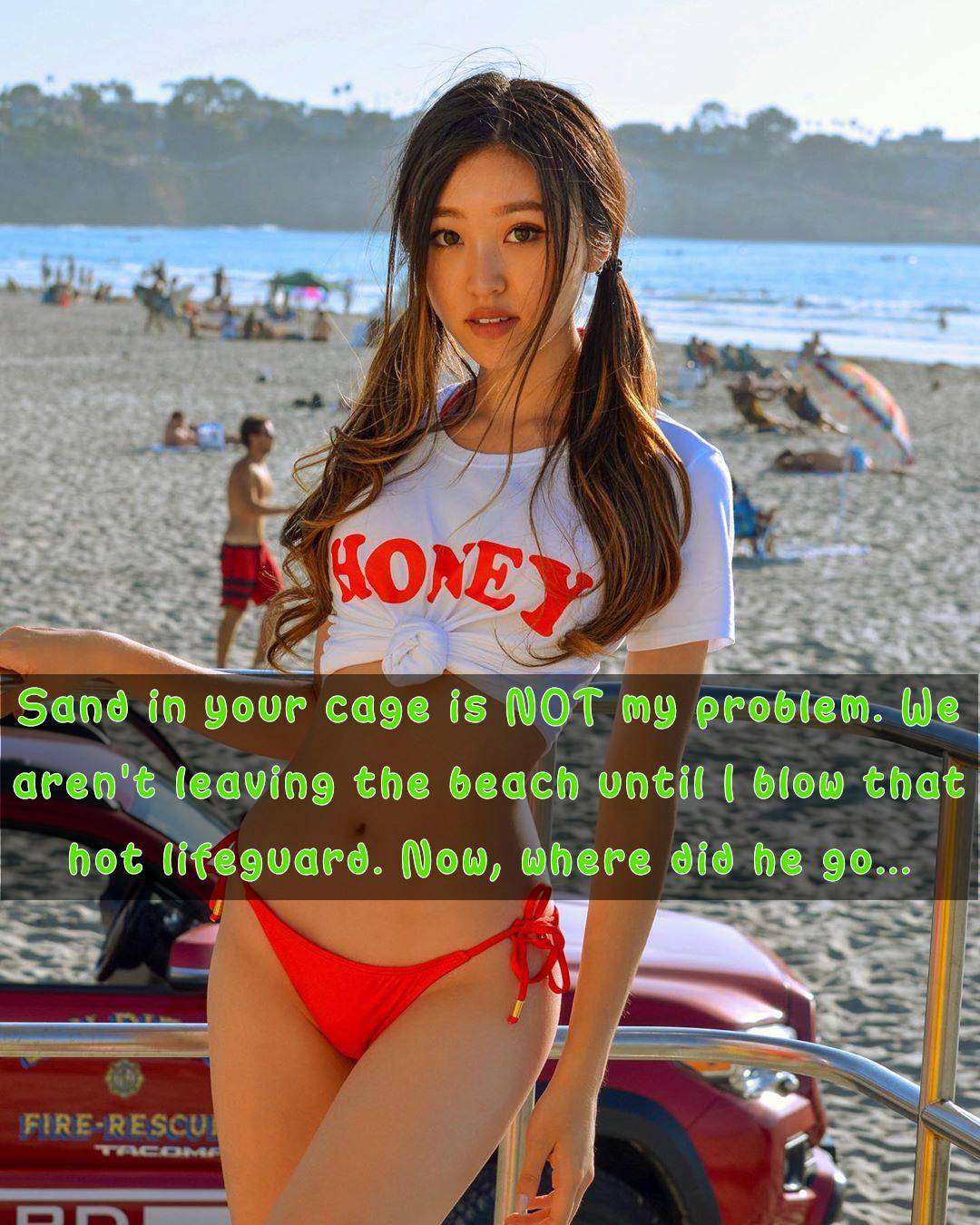 Chastity Lifeguard | Scrolller