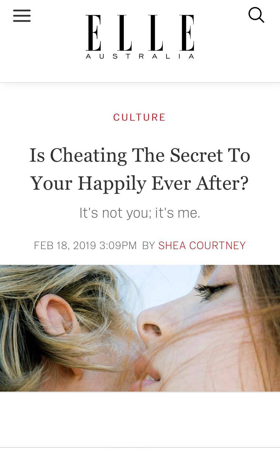 Cheating is the key to lifelong happiness | Scrolller