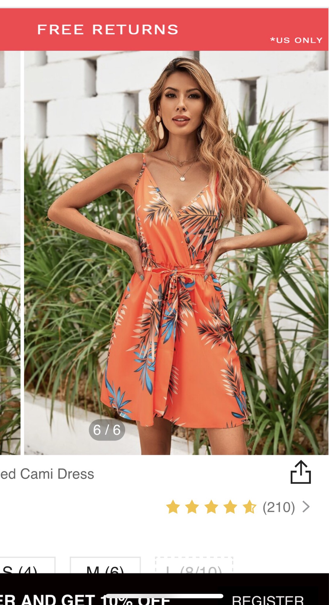 Check out the broken palm tree around her wrist | Scrolller