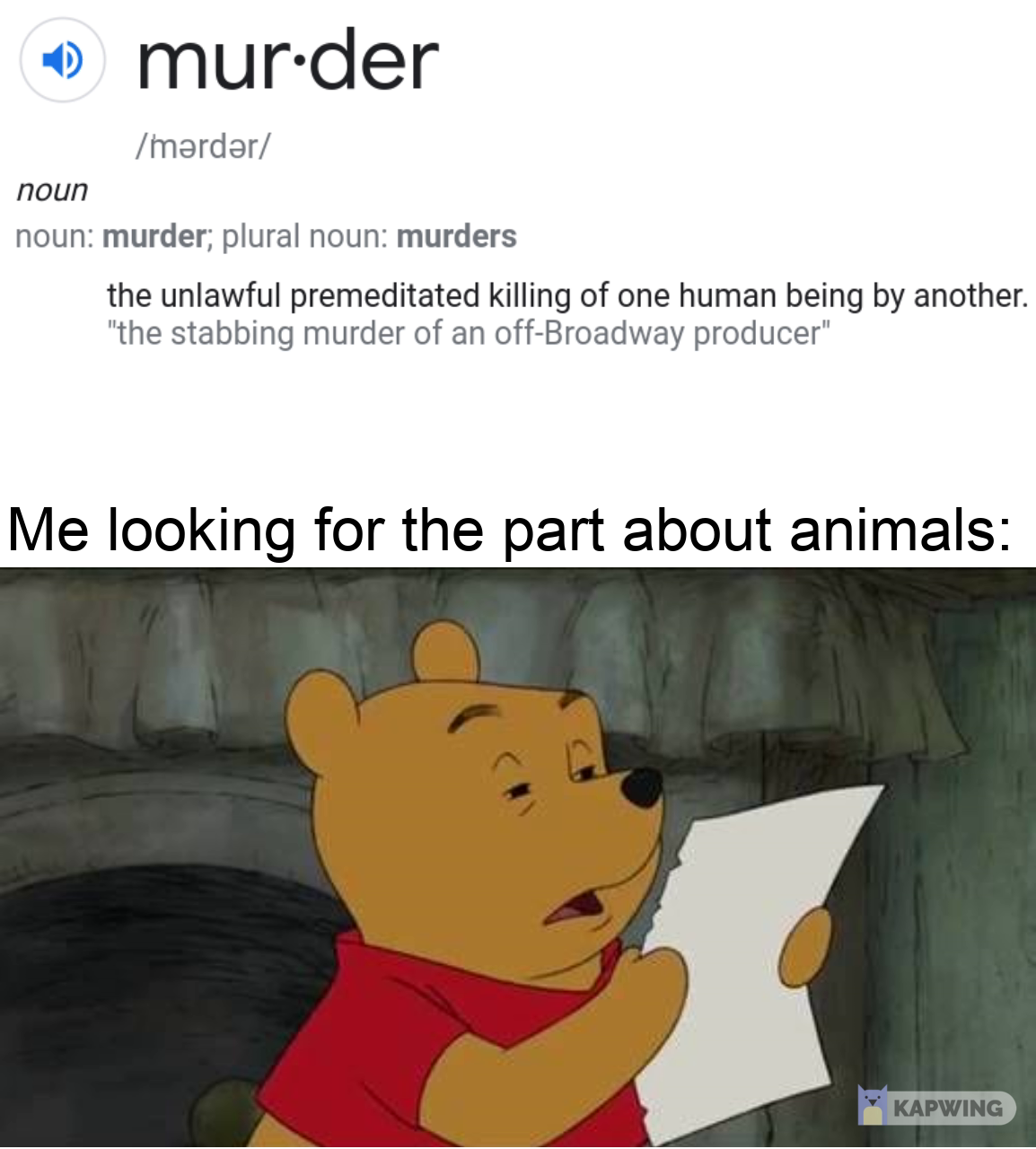 Checkmate vegans. | Scrolller