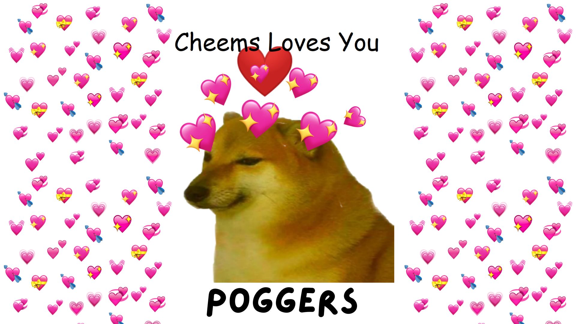 Cheems Loves You (1920x1080) | Scrolller