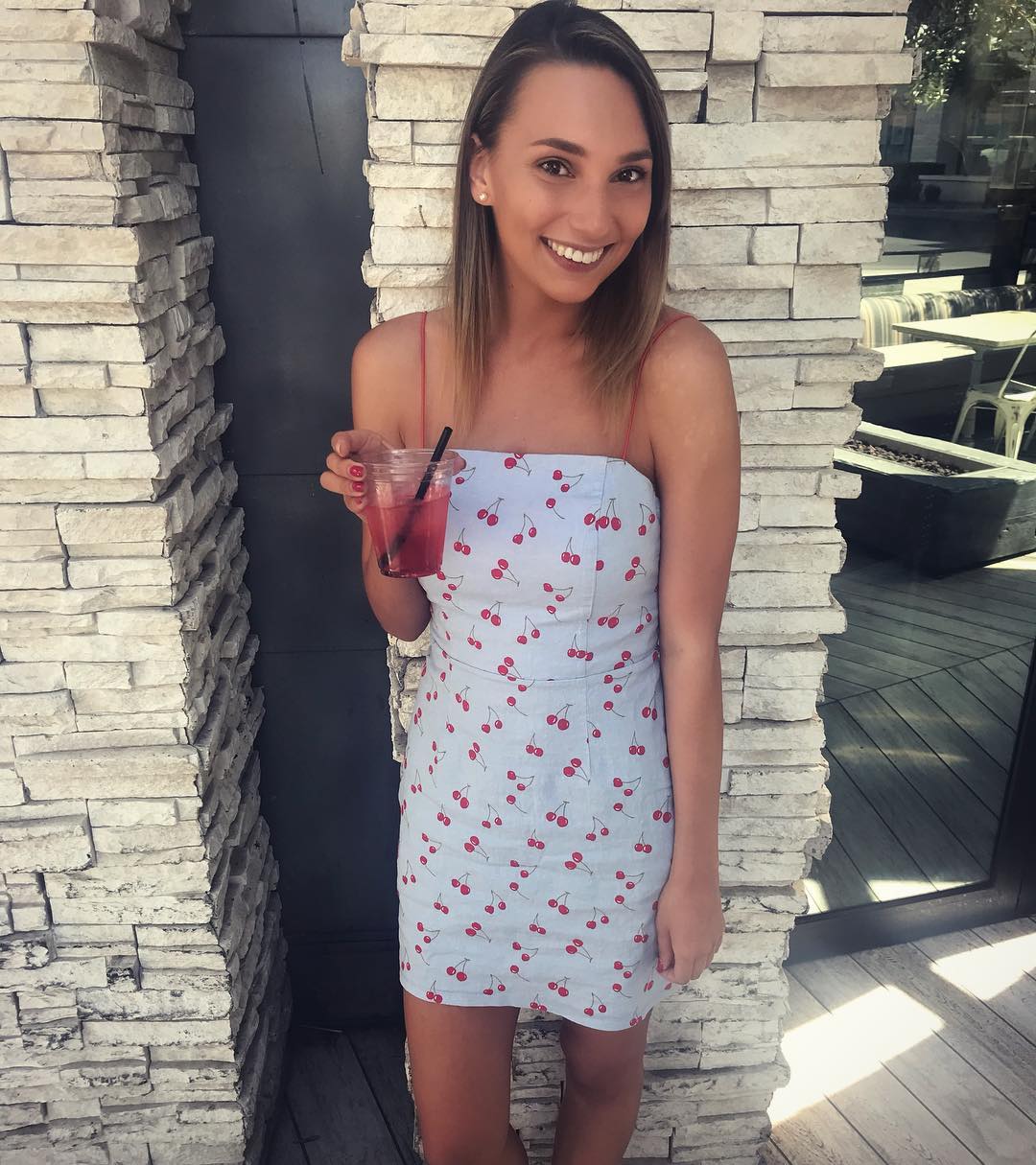 Cherry Summer Dress | Scrolller