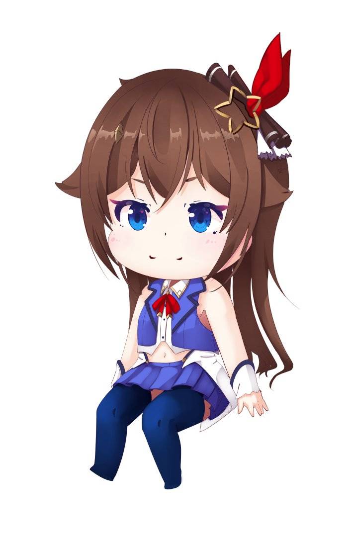 Chibi Tokino Sora @Kuruoshii_ [Just the chibi image] | Scrolller