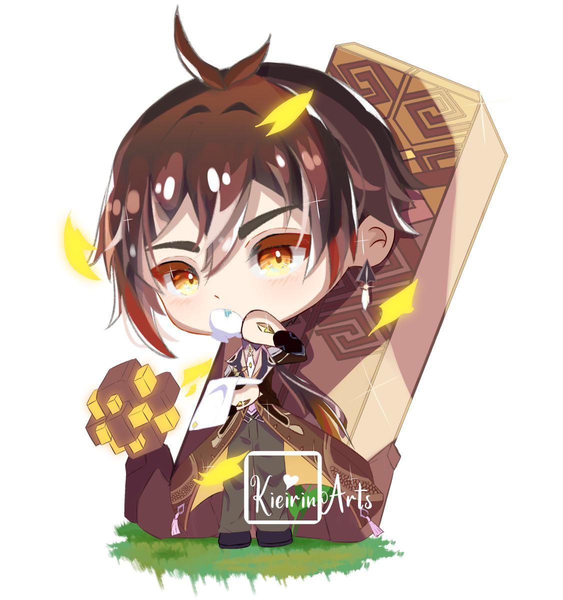 Chibi zhongli | Scrolller