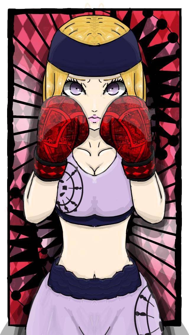 Chihaya Mifune but she’s a boxer. | Scrolller