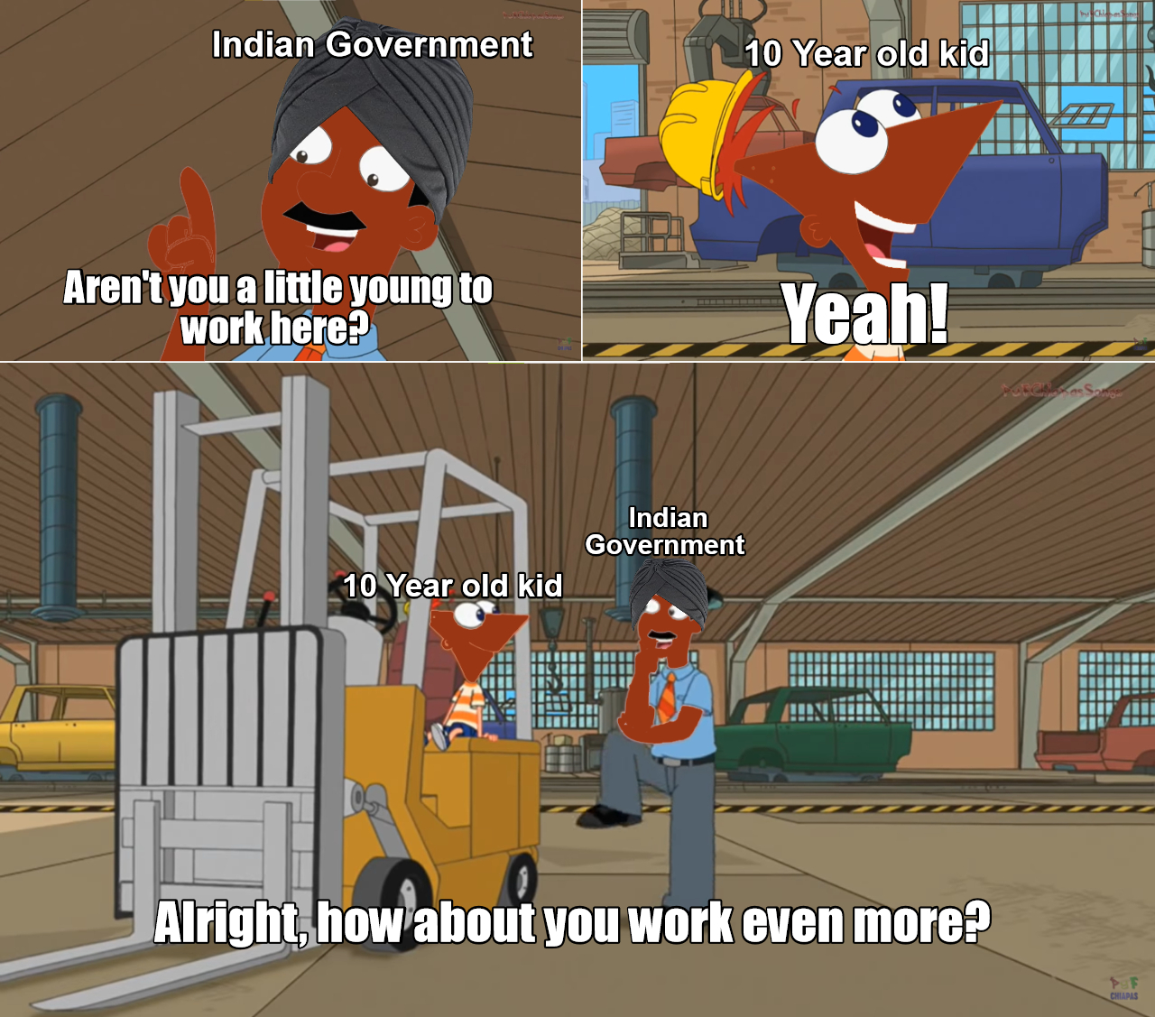 Child Labor, let's gooo | Scrolller